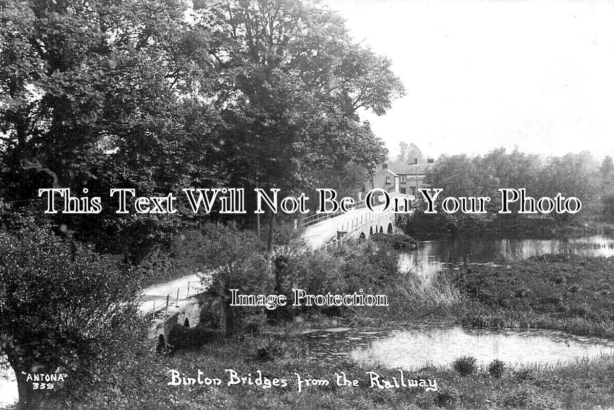 WA 1405 - Binton Bridges From The Railway, Warwickshire – JB Archive