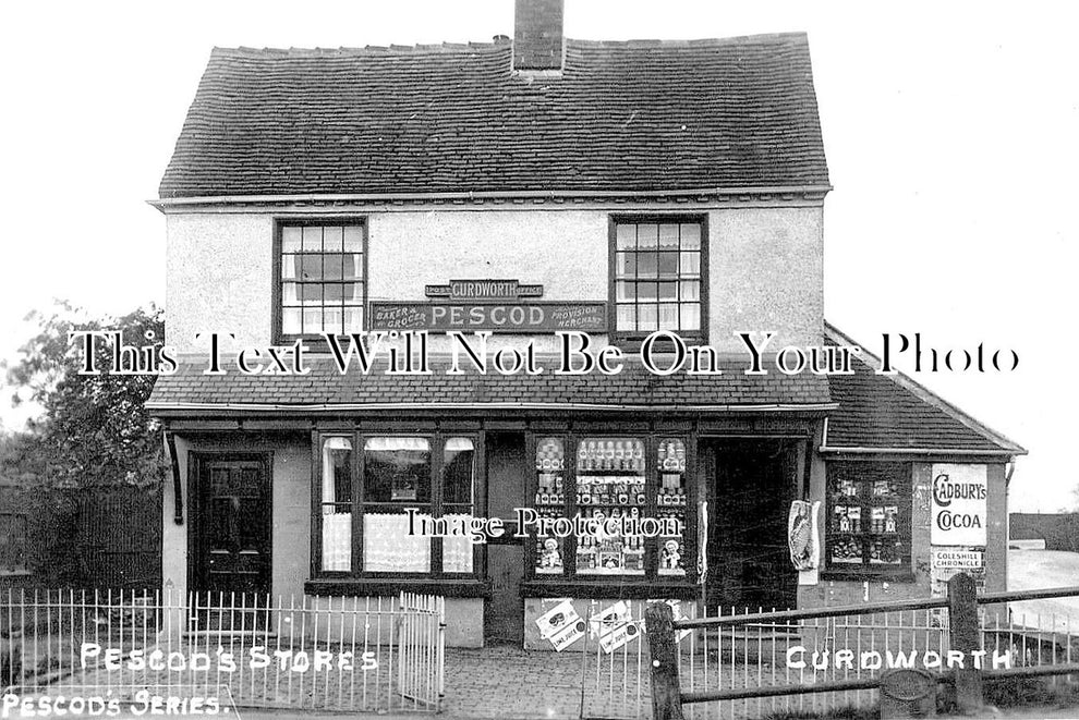 WA 1875 - Pescod Post Office & Stores, Warwickshire – JB Archive
