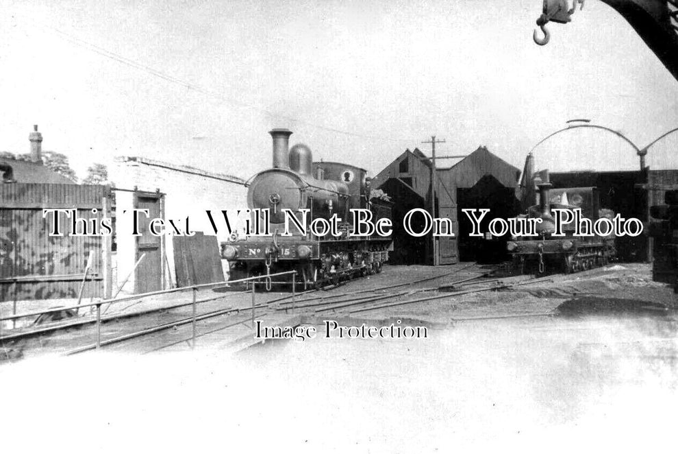 WA 1883 - Stratford Upon Avon Locomotive Shed, Railway, Warwickshire ...