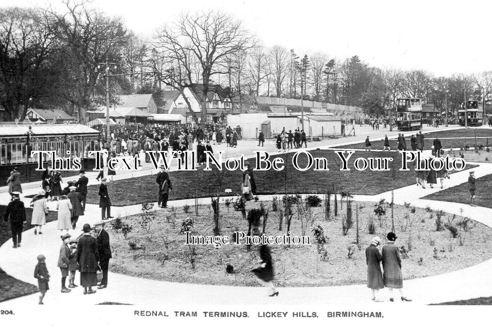 WA 1922 - Rednal Tram Terminus, Lickey Hill, Birmingham, Warwickshire ...
