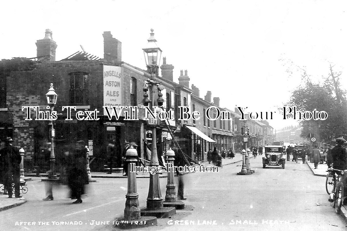 WA 2239 - After The Tornado, Green Lane, Small Heath, Birmingham 1931 ...