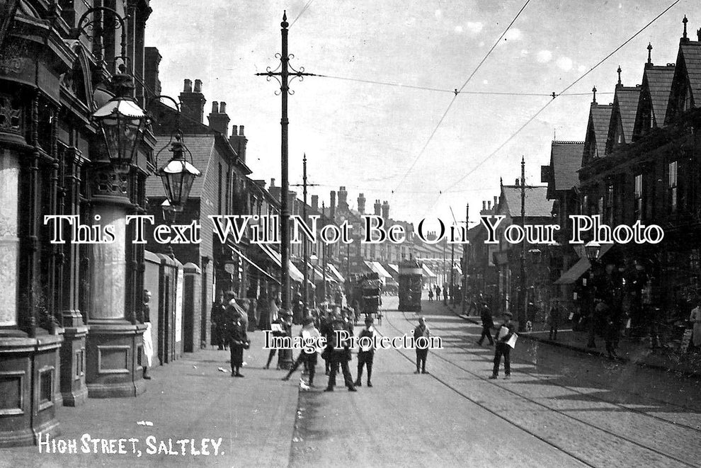 WA 2506 - High Street, Saltley, Birmingham, Warwickshire c1910 – JB Archive