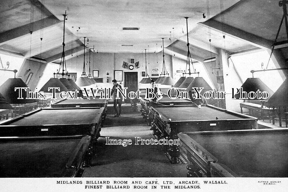 WA 2659 - Midlands Billiards Room & Cafe Arcade, Walsall, Warwickshire ...