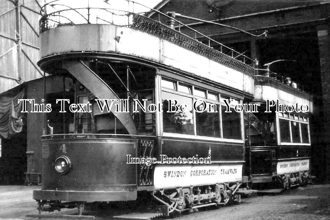 WI 1059 - Swindon Corporation Tramways Tram, Wiltshire – JB Archive