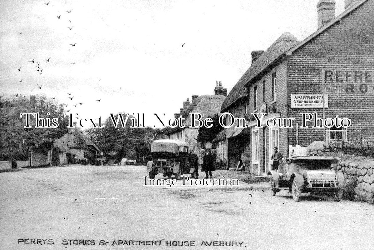 WI 1103 - Perrys Stores & Apartment House, Avebury, Wiltshire – JB Archive