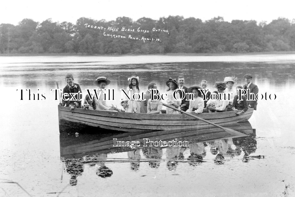 WI 1150 - Regent Hall Bible Class Outing, Charlton Pond, Wiltshire 191 ...