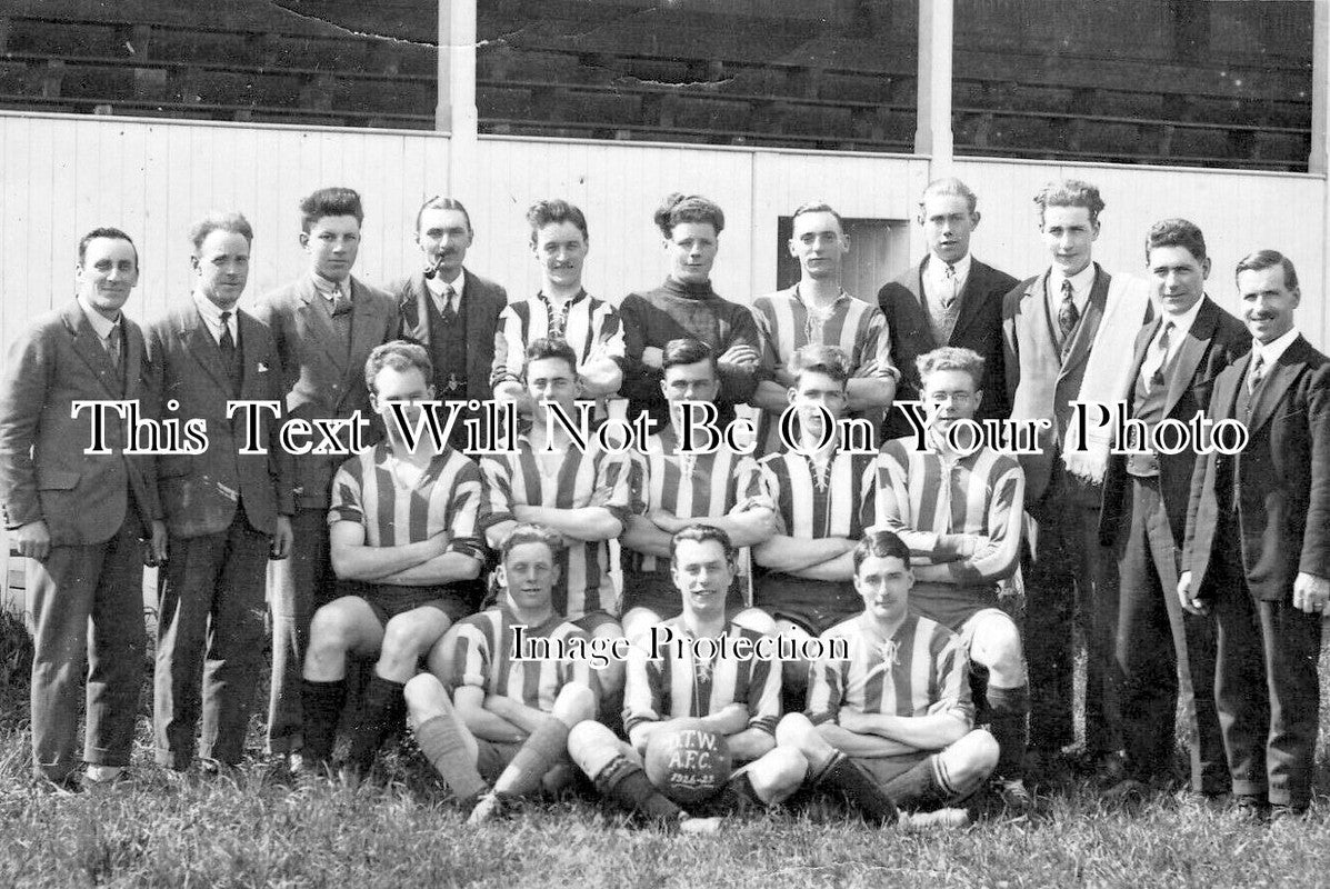 WI 1173 - Devizes Wednesday Football Club FC, Wiltshire 1926-27 – JB ...