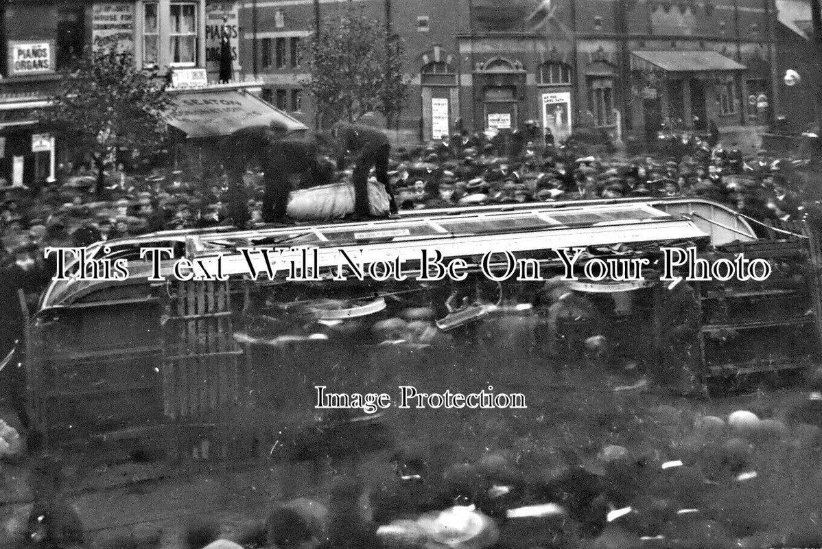 WI 1190 - Swindon Corporation Tramway Crash Accident, Wiltshire – JB ...