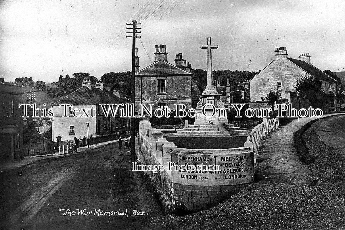 WI 26 - The War Memorial, Box, Wiltshire – JB Archive