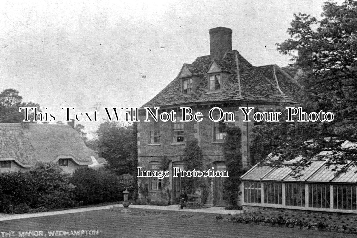 WI 377 - The Manor, Wedhampton, Wiltshire c1910 – JB Archive