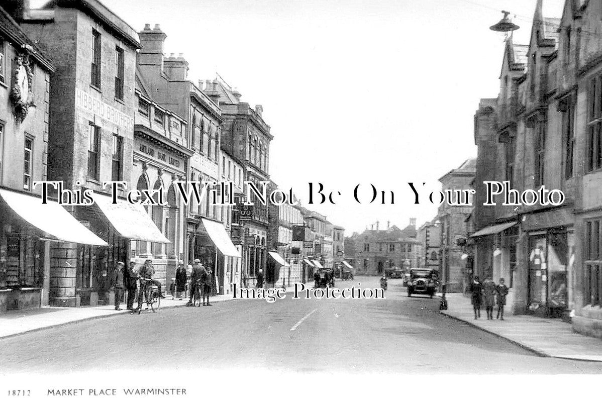 WI 903 - The Market Place, Warminster, Wiltshire – JB Archive