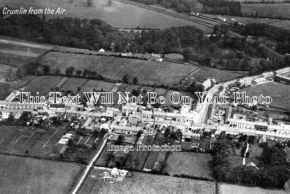 WL 1010 - Crumlin From The Air, Wales – JB Archive