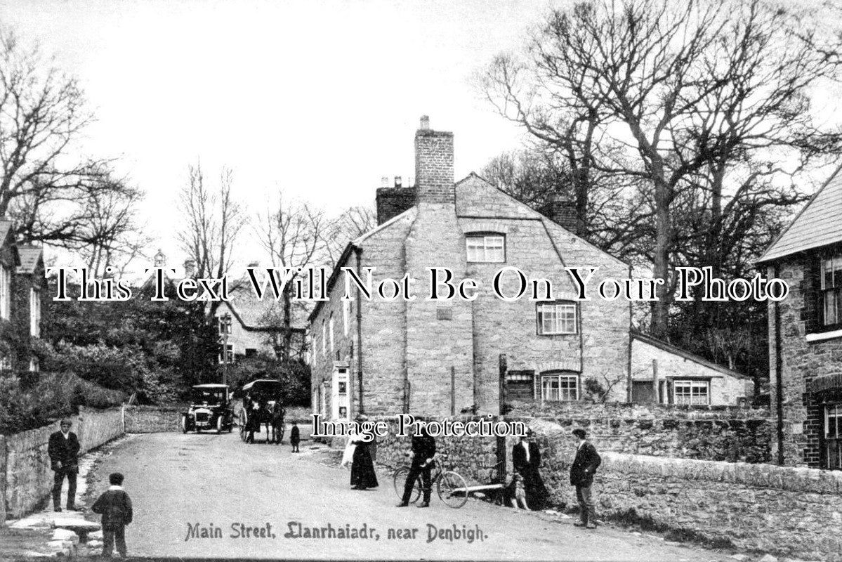 WL 1440 - Main Street, Llanrhaiadr, Wales – JB Archive