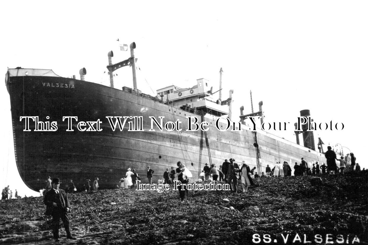 WL 1752 - SS Valsesia Shipwreck, Barry Island, Wales – JB Archive