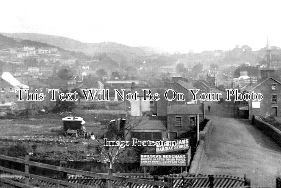 WL 1822 - View Of Pontardawe, Wales c1919 – JB Archive