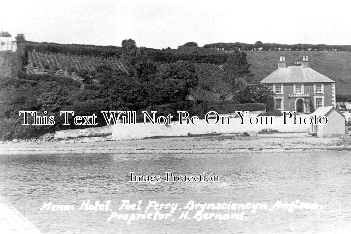 WL 1857 - Menai Hotel, Foel Ferry, Brynsiencyn, Anglesey, Wales – JB ...