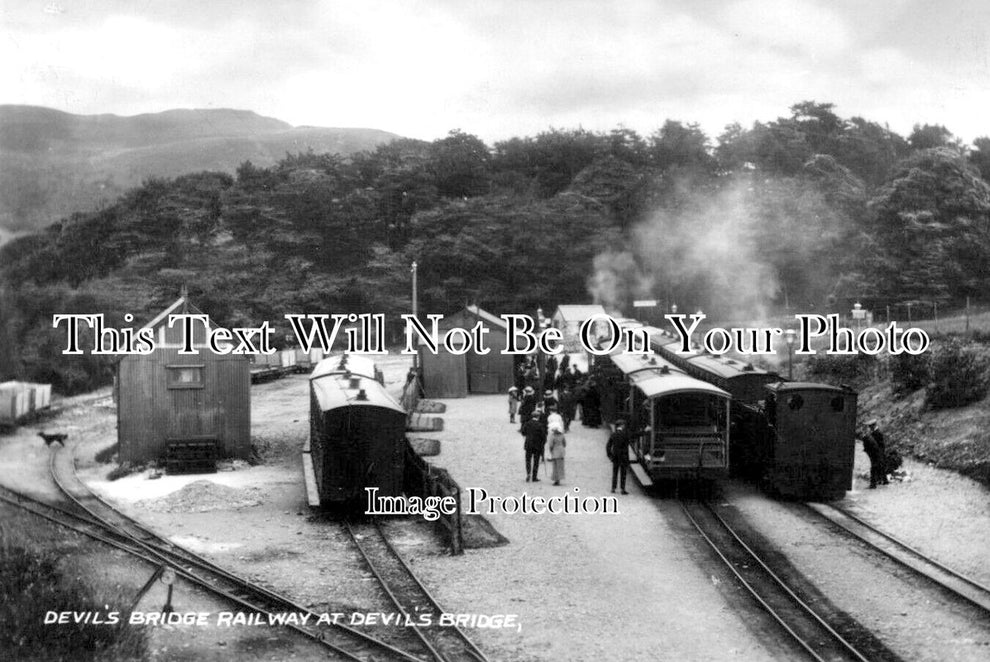 WL 1884 - Devils Bridge Railway, Wales – JB Archive