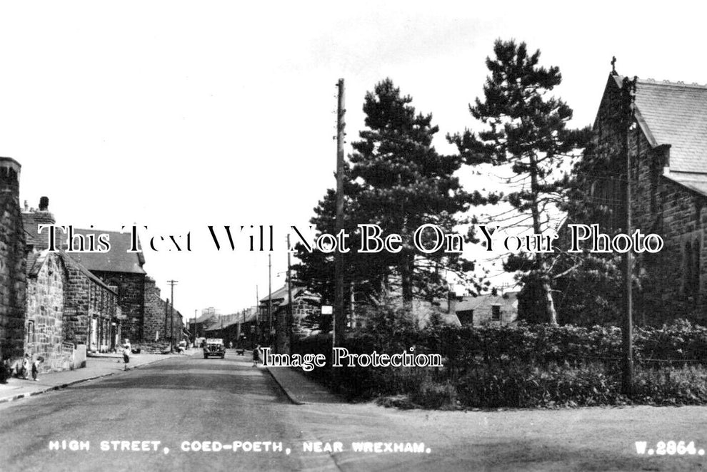 WL 1903 - High Street, Coed Poeth, Wrexham, Wales – JB Archive