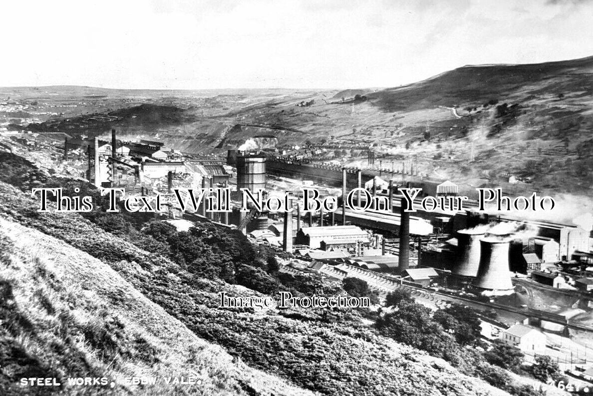 WL 1920 - Steel Works, Ebbw Vale, Wales – JB Archive