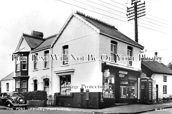 WL 1941 - The Post Office, Pontyates, Wales – JB Archive
