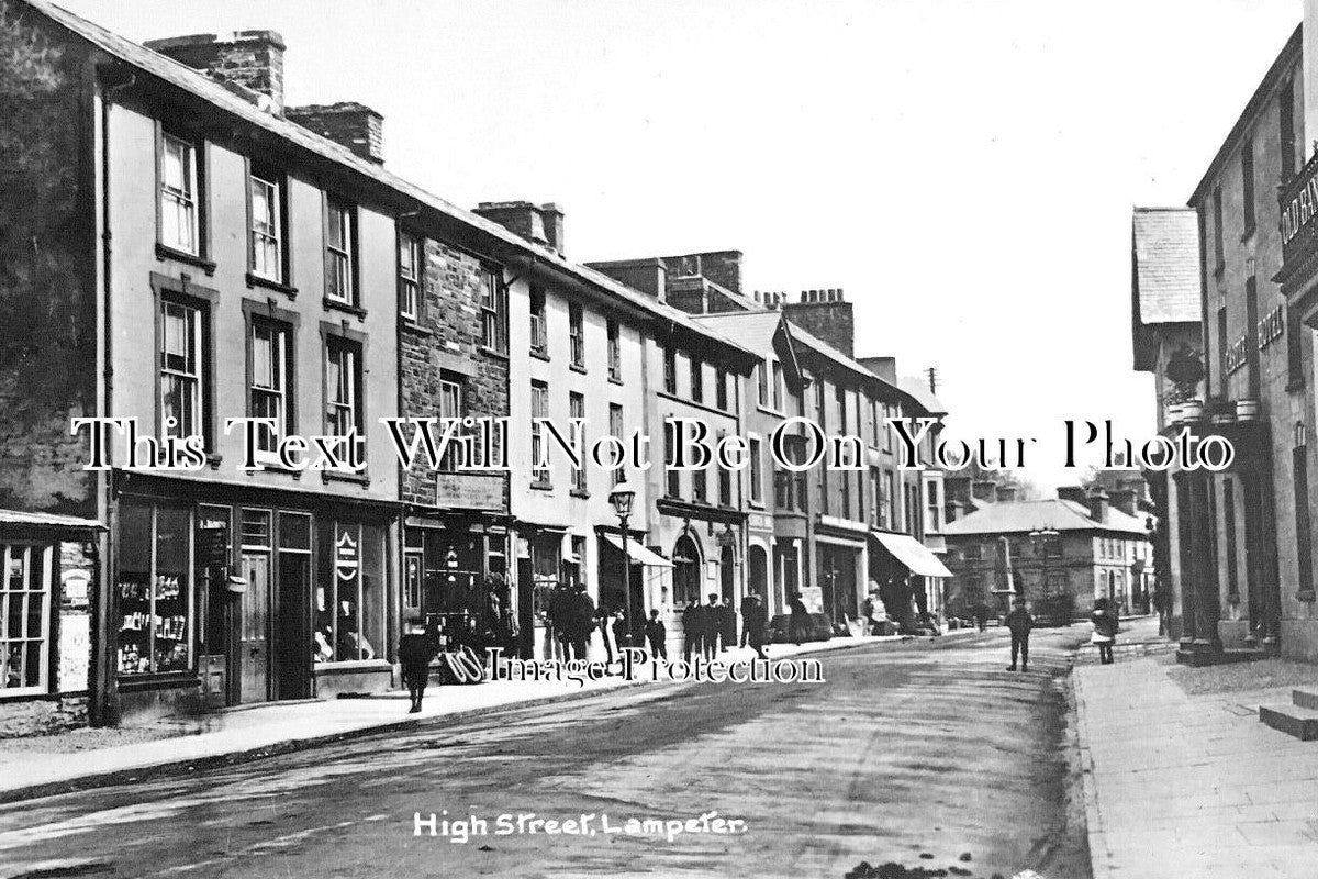 WL 2294 - High Street, Lampeter, Wales – JB Archive