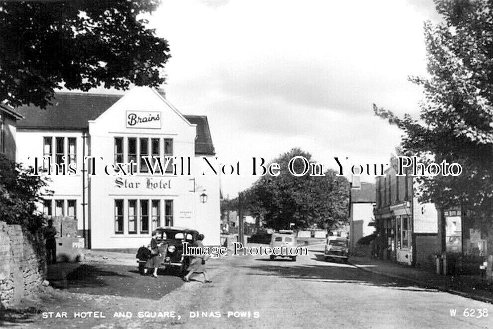 WL 2383 - Star Hotel & Square, Dinas Powis, Wales – JB Archive