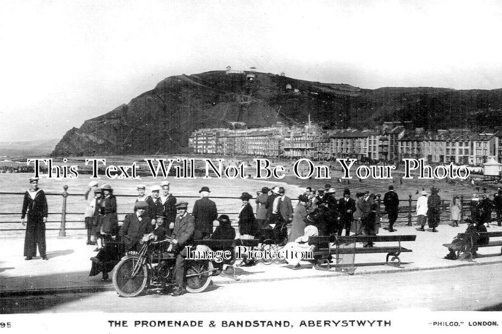 WL 2405 - The Promenade & Bandstand, Aberystwyth, Wales – JB Archive