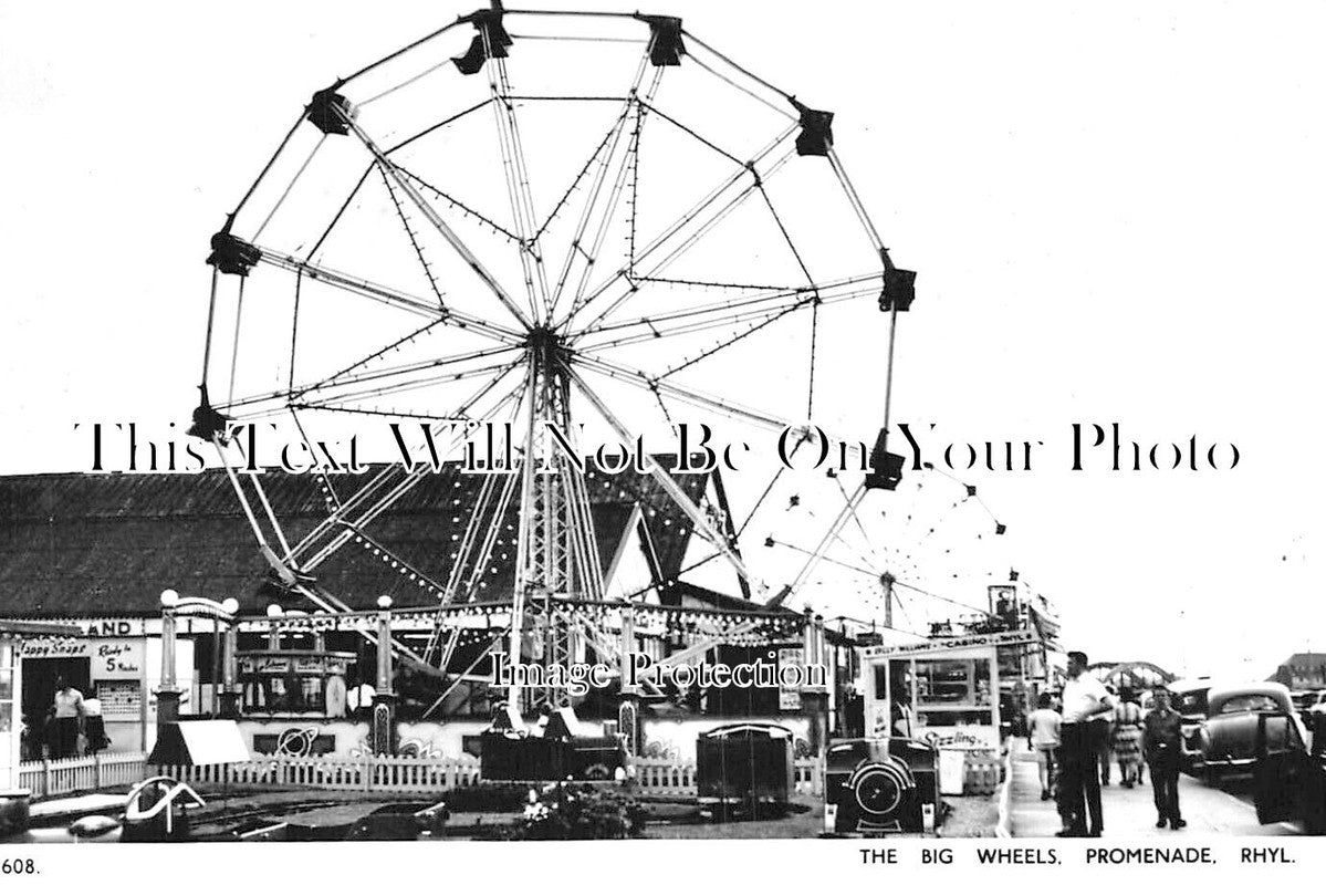 WL 2599 - The Big Wheels, Rhyl Promenade, Wales – JB Archive
