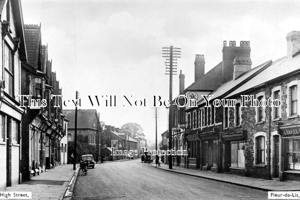 WL 2816 - High Street, Fleur De Lis, Pengam, Wales – JB Archive