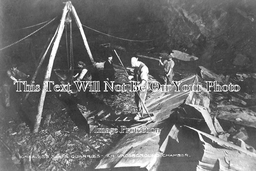 WL 308 - Greaves Slate Quarries, Wales c1910 – JB Archive