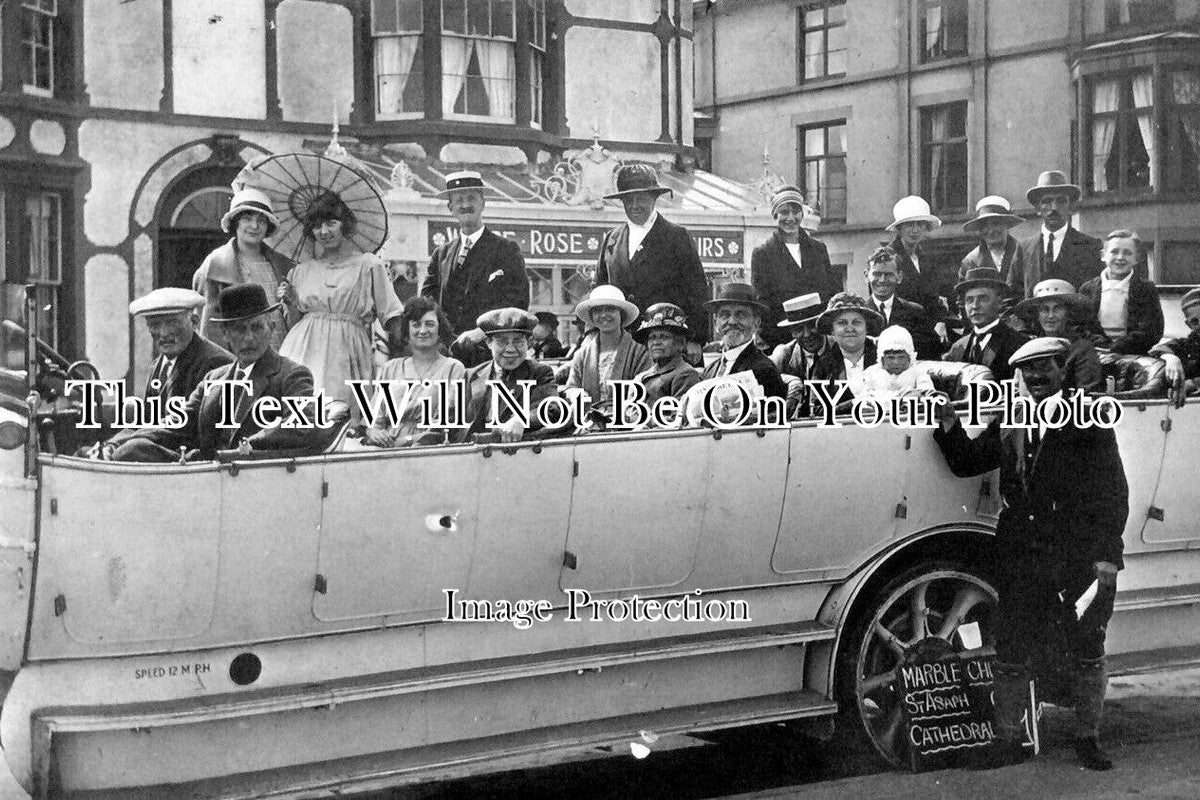 WL 618 - Charabanc, White Rose Motor Tours, Rhyl, Wales – JB Archive