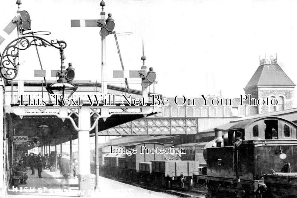 WL 883 - High Street Railway Station, Newport, Wales – JB Archive
