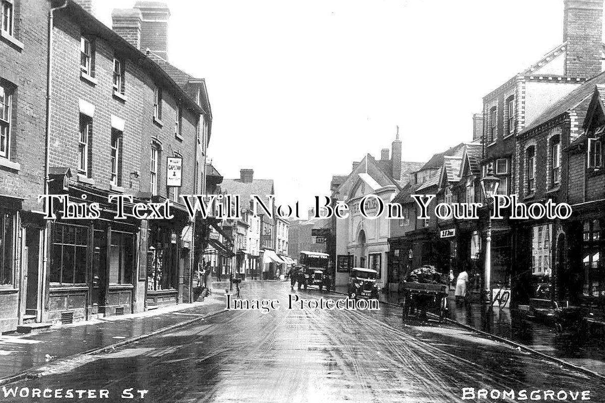 WO 1233 - Worcester Street, Bromsgrove, Worcestershire – JB Archive
