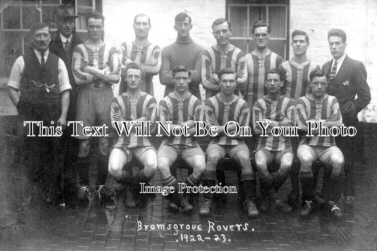 WO 1539 - Bromsgrove Rovers Football Club Team, Worcestershire 1922-23 ...