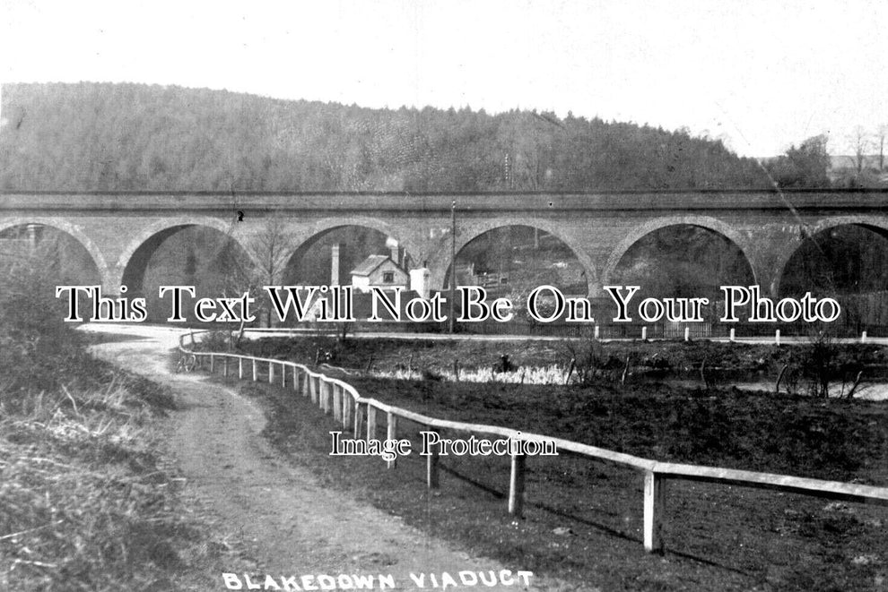 WO 1640 - Blakedown Viaduct, Worcestershire – JB Archive