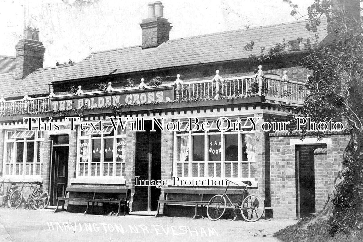 WO 1686 - The Gold Cross Pub, Harvington, Worcestershire – JB Archive