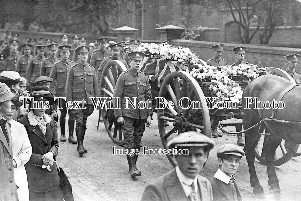 WO 761 - 1916 Cradley Heath Funeral Of Sgt John Tyler 3rd Batt Royal W ...