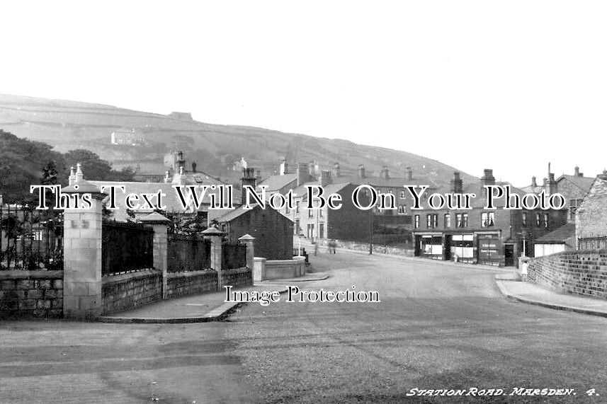 YO 10052 - Station Road, Marsden, Yorkshire – JB Archive