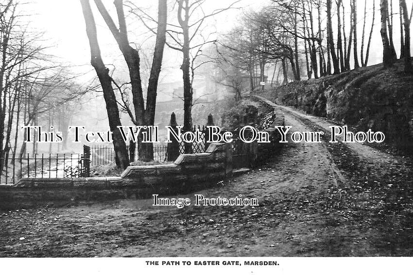 YO 10564 - The Path To Easter Gate, Marsden, Yorkshire – JB Archive
