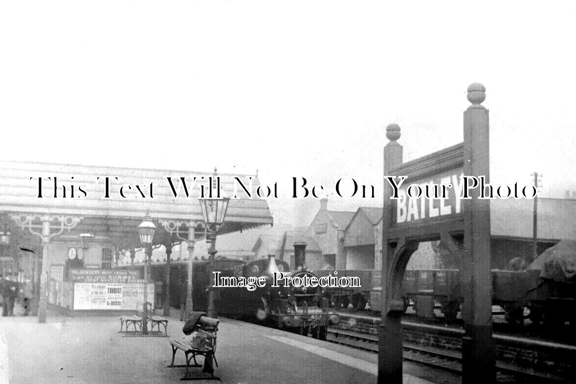 YO 10639 - Batley Railway Station, Yorkshire c1906 – JB Archive