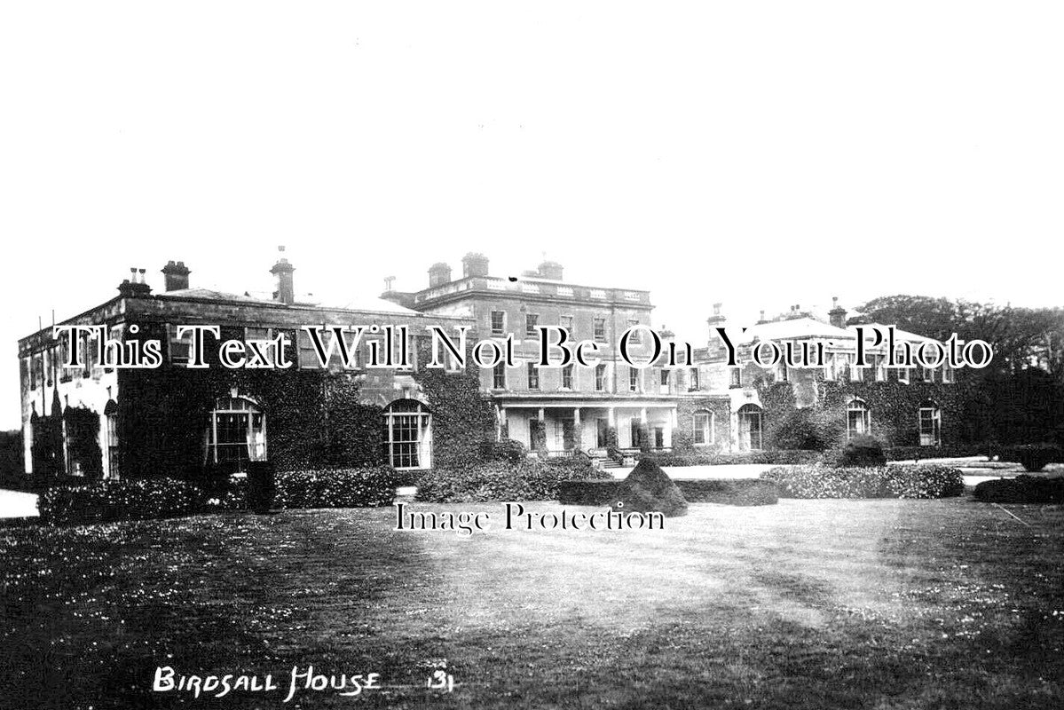 YO 10808 - Birdsall House, Birdsall, Yorkshire – JB Archive
