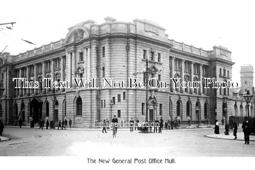 YO 11298 - The New General Post Office, Hull, Yorkshire c1909 – JB Archive