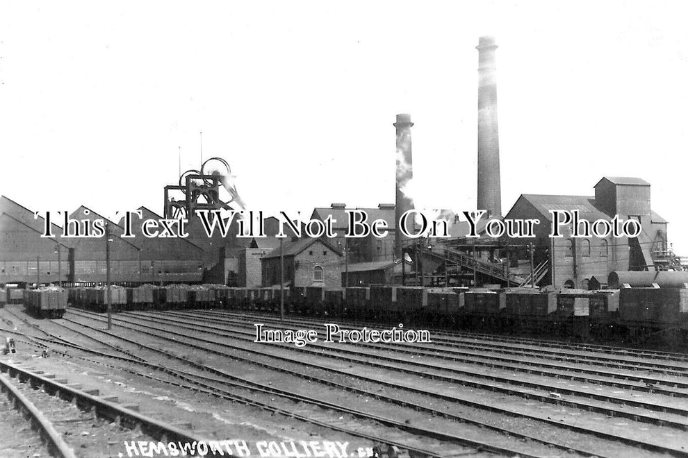 YO 11299 - Hemsworth Colliery, Wakefield, Yorkshire c1922 – JB Archive