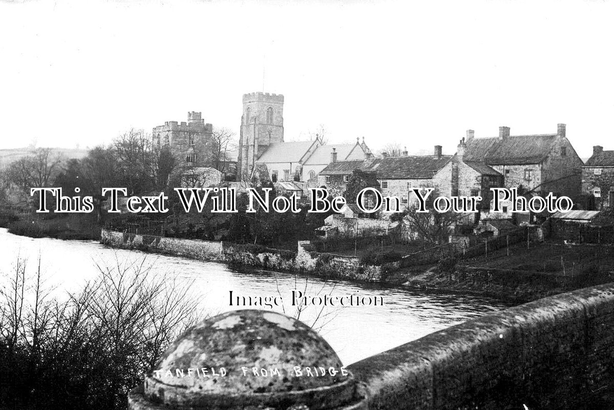 YO 11479 - Tanfield From Bridge, Yorkshire – JB Archive