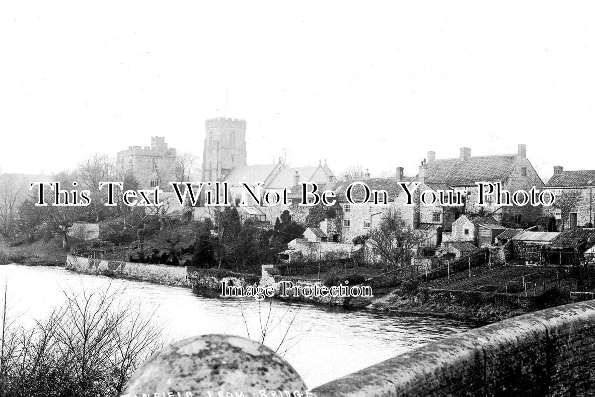 YO 11651 - Tanfield From Bridge, Yorkshire – JB Archive