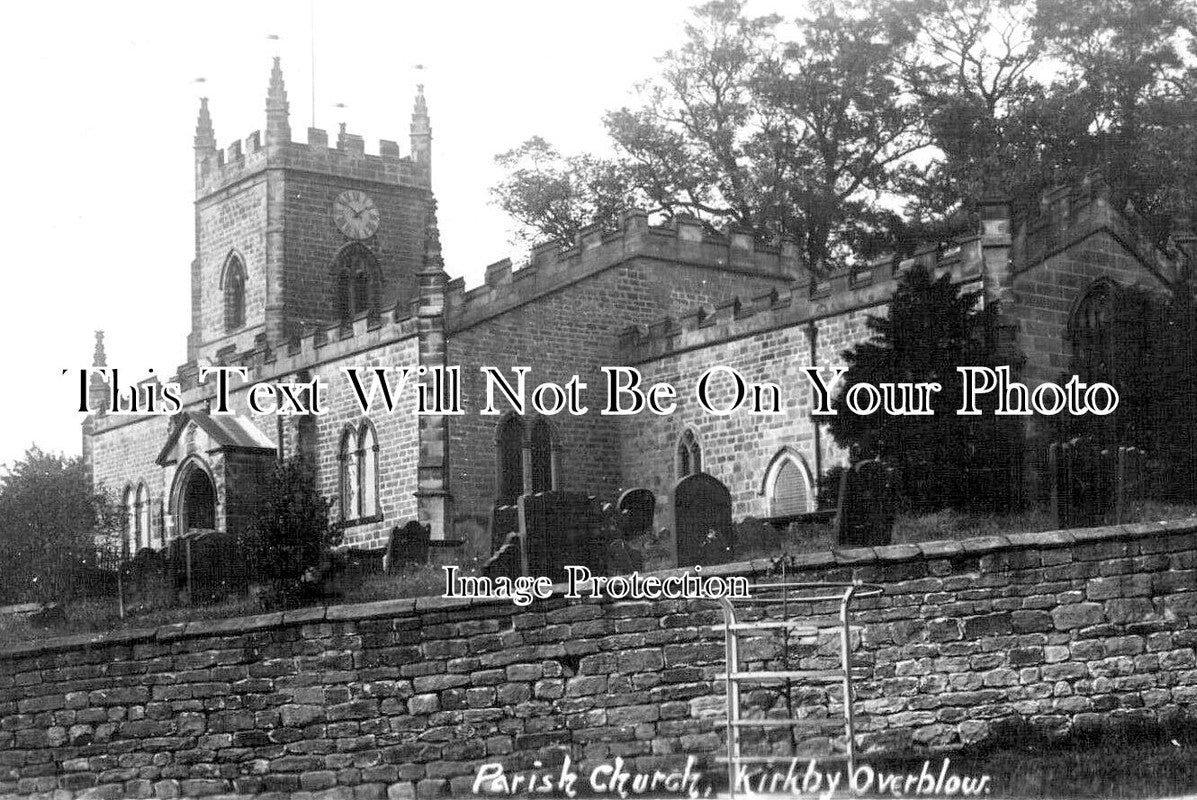 YO 12195 - Kirkby Overblow Church, Yorkshire – JB Archive