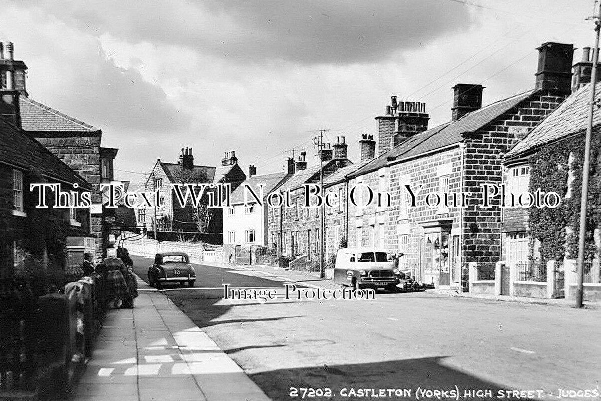 YO 12268 - High Street, Castleton, Yorkshire – JB Archive