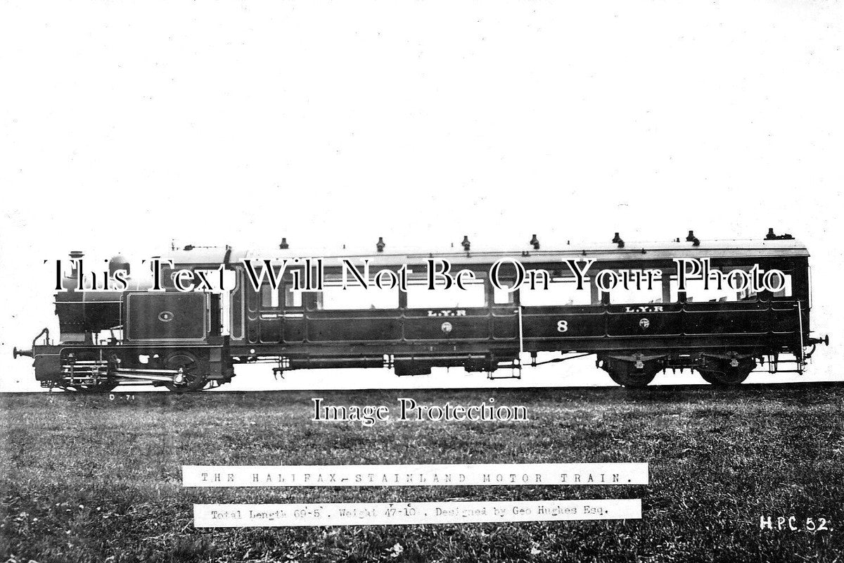 YO 12489 - The Halifax To Stainland Motor Train, Yorkshire – JB Archive