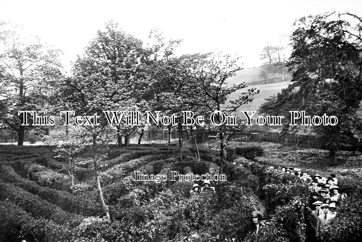 YO 12498 - The Mystic Maze, Sunny Vale, Hipperholme, Yorkshire – JB Archive