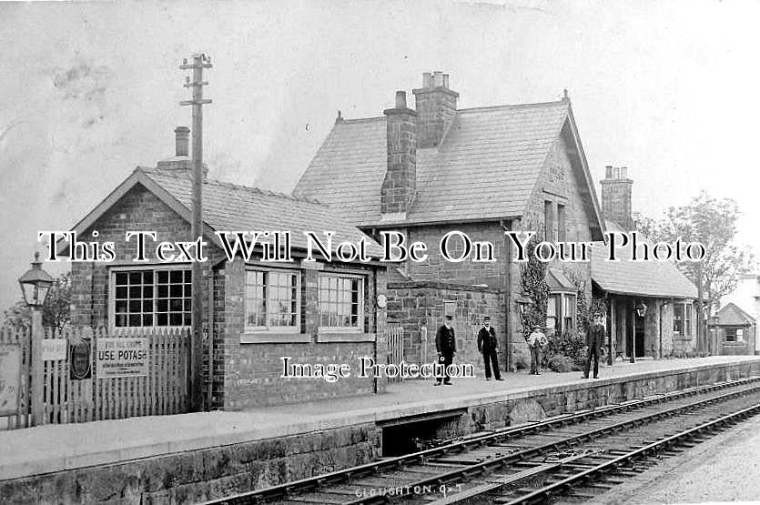 YO 127 - Cloughton Railway Station, Scarborough, Yorkshire c1905 – JB ...
